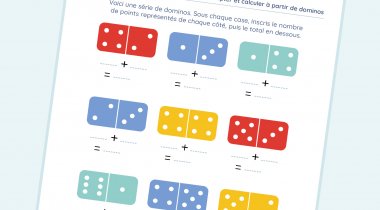 Les dominos-coccinelles - Jeux à fabriquer | Grandir avec Nathan